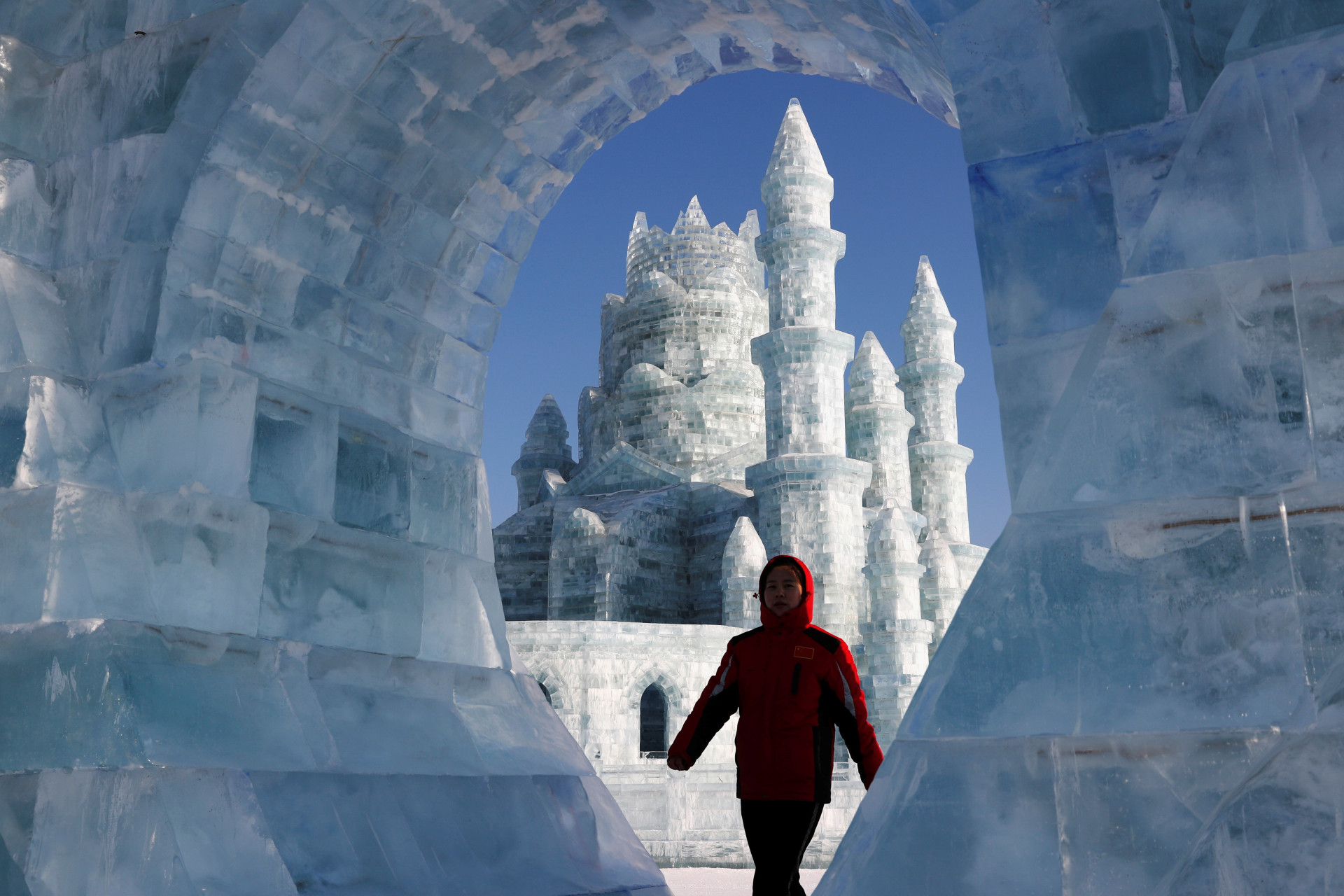 In pictures: China's magnificent city of ice