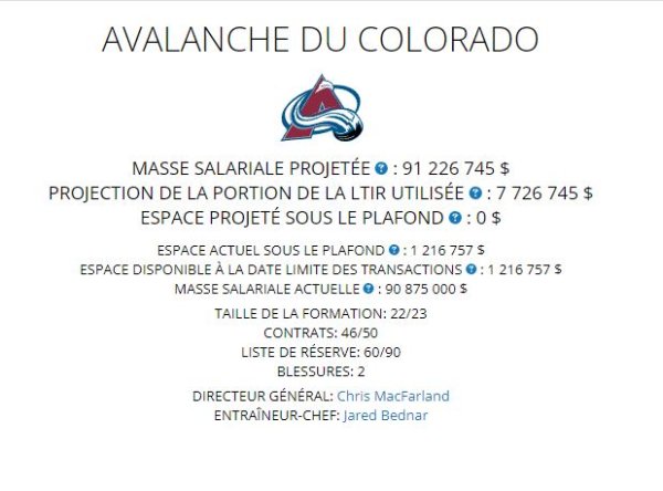 Zach Parise signe au Colorado