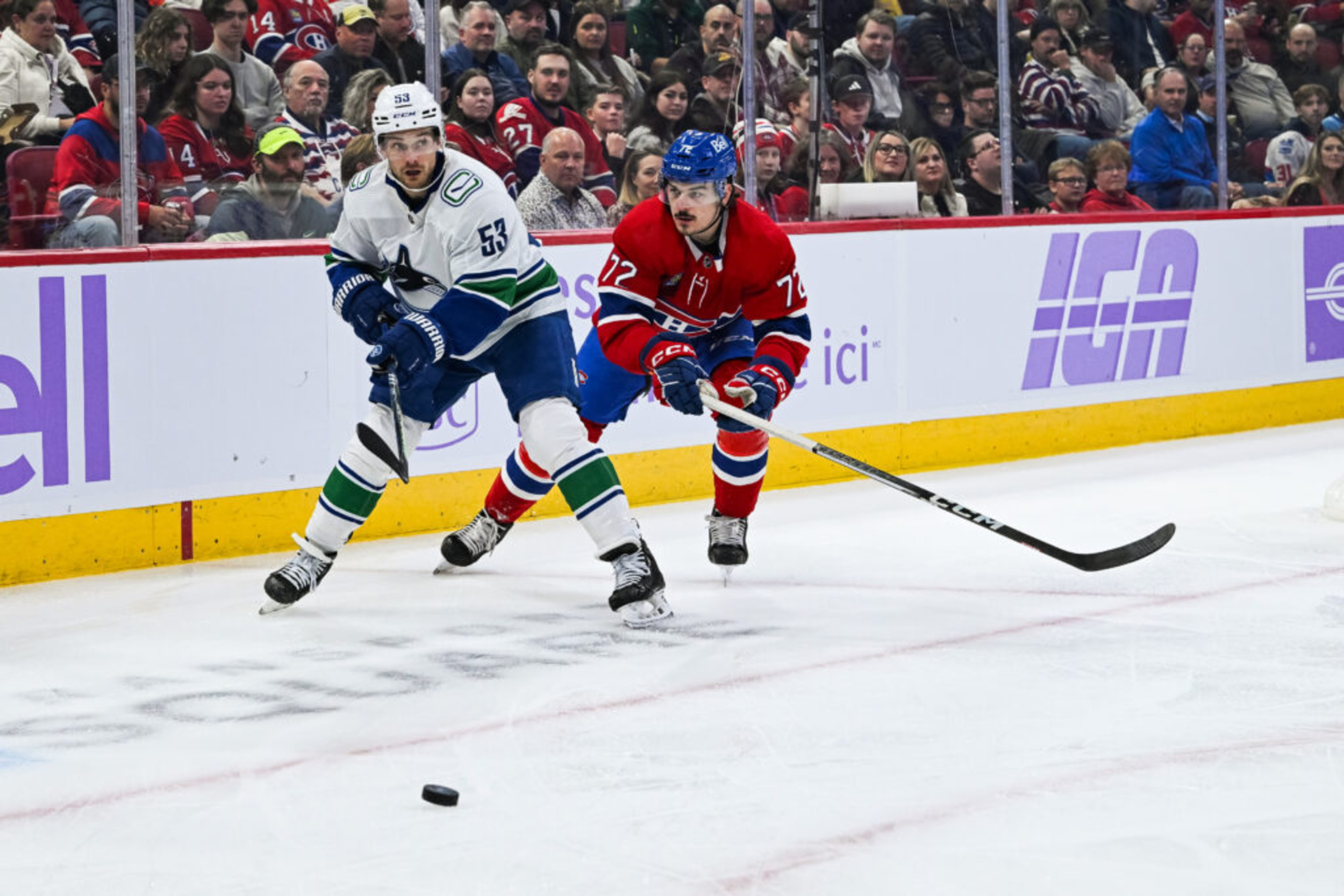 Prime Monday night hockey: Vancouver Canucks vs Montreal Canadiens