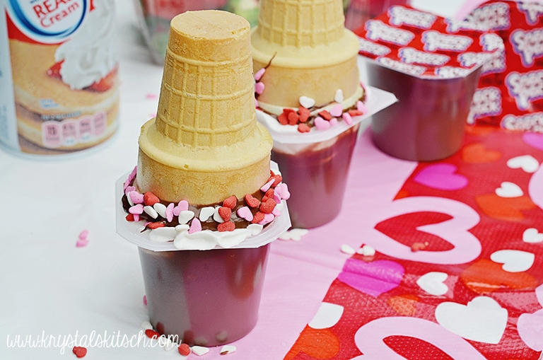 Sweet Strawberry Surprise Pudding