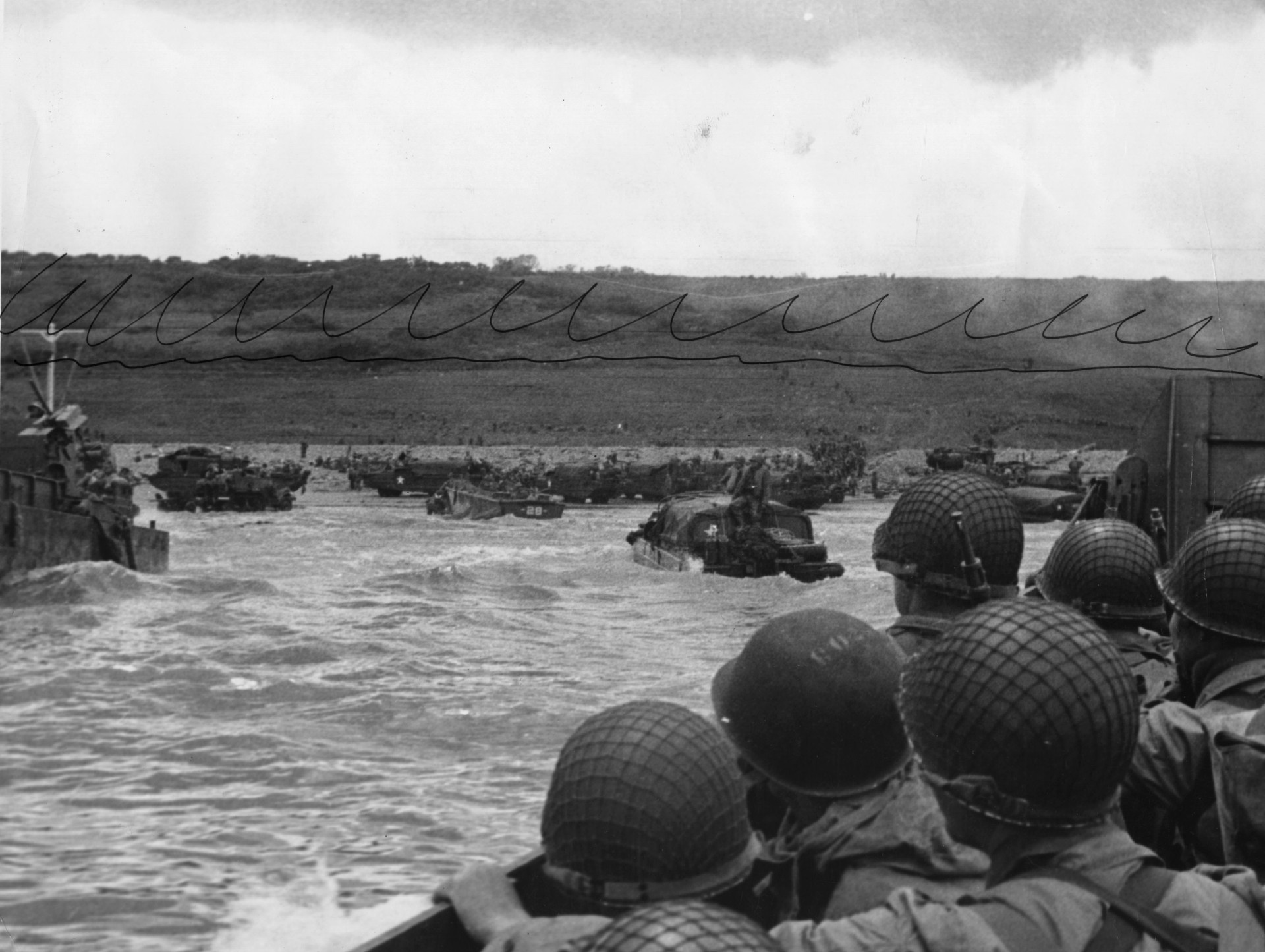 Incredible historic images of D-Day