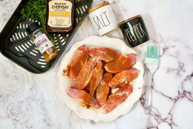 Easy Country Barbecue Air Fryer Ribs Recipe