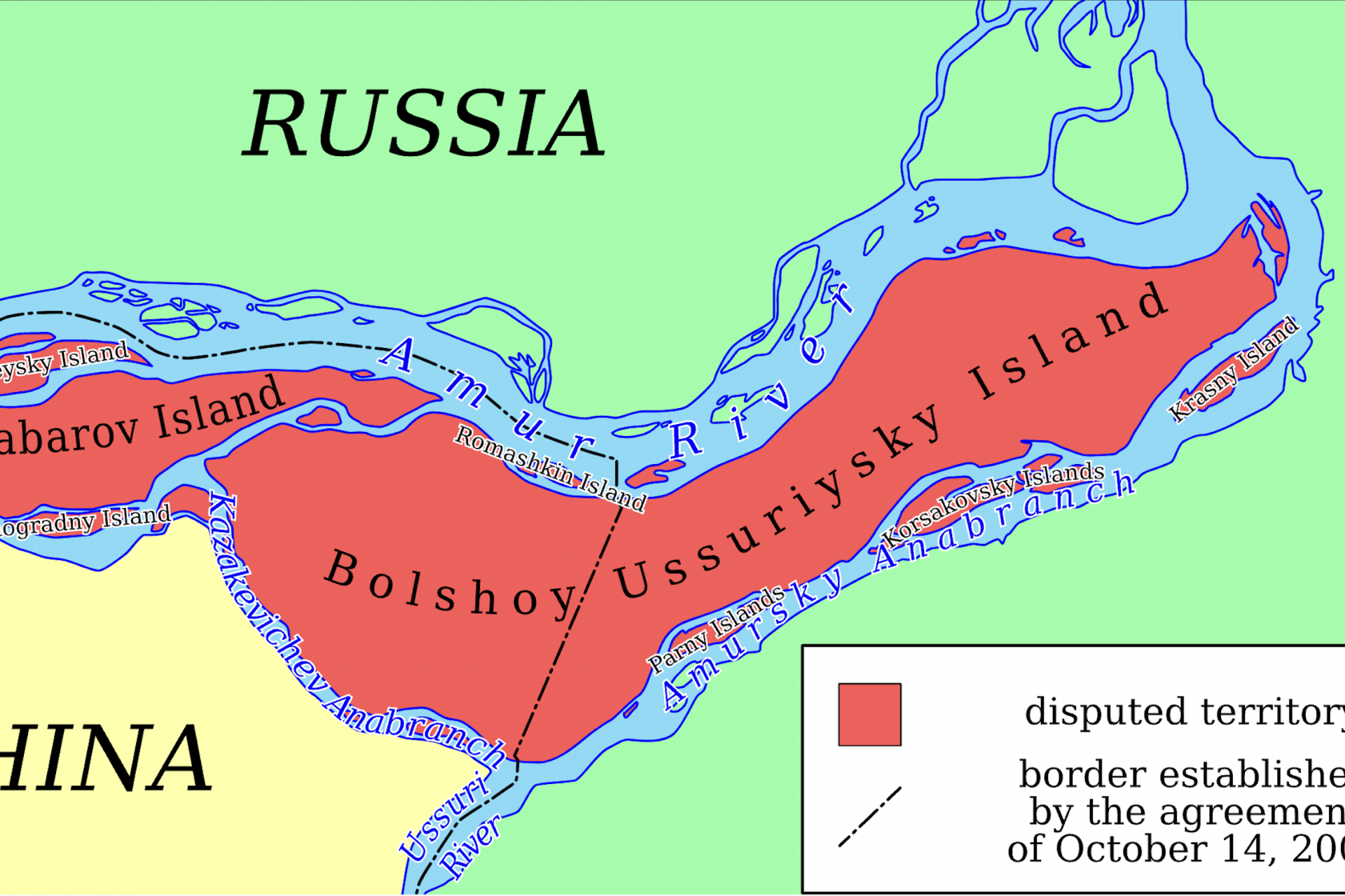 Why a Chinese map has Putin seeing red