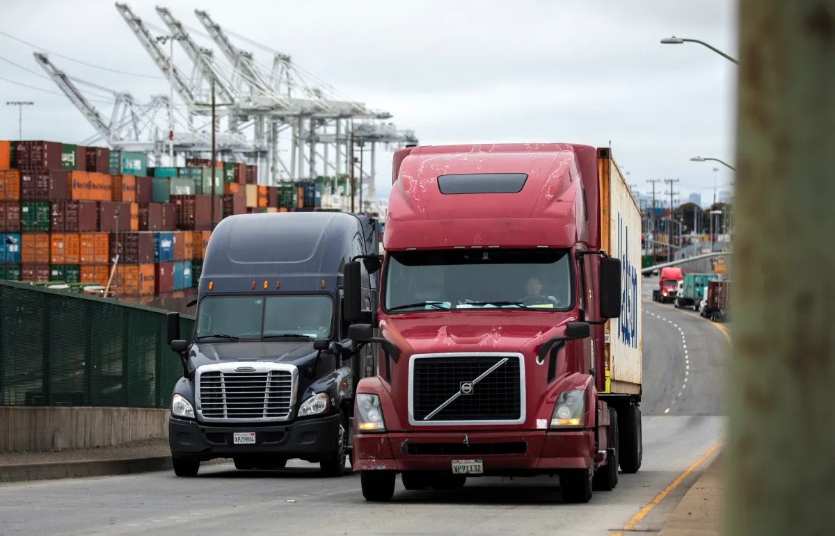 California Pulls Back On Phasing Out Diesel-Powered Big Rigs, Trains