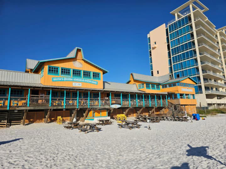 The Back Porch Seafood & Oyster House in Destin, Florida