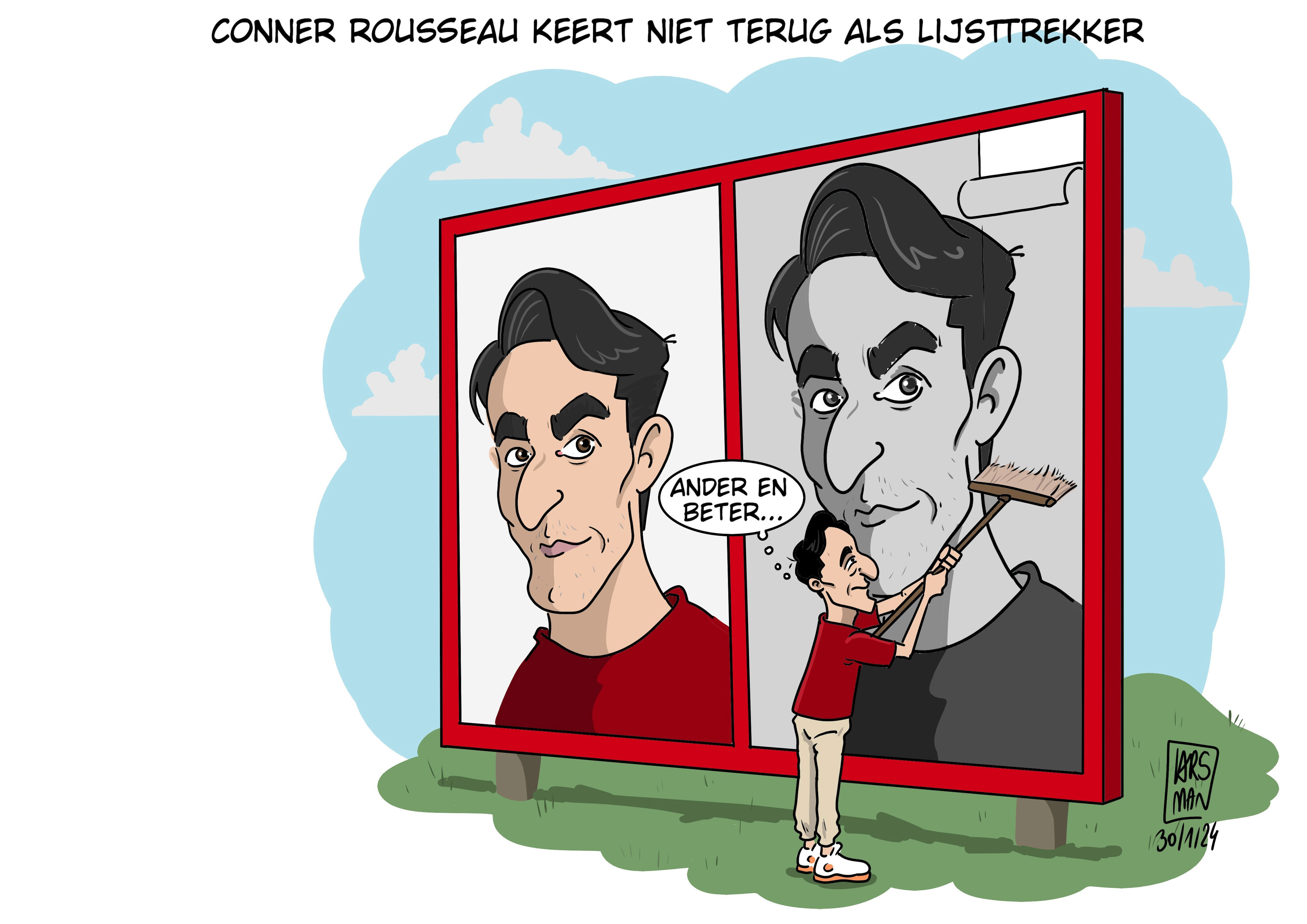 Conner Rousseau keert niet terug Conner Rousseau keert niet terug