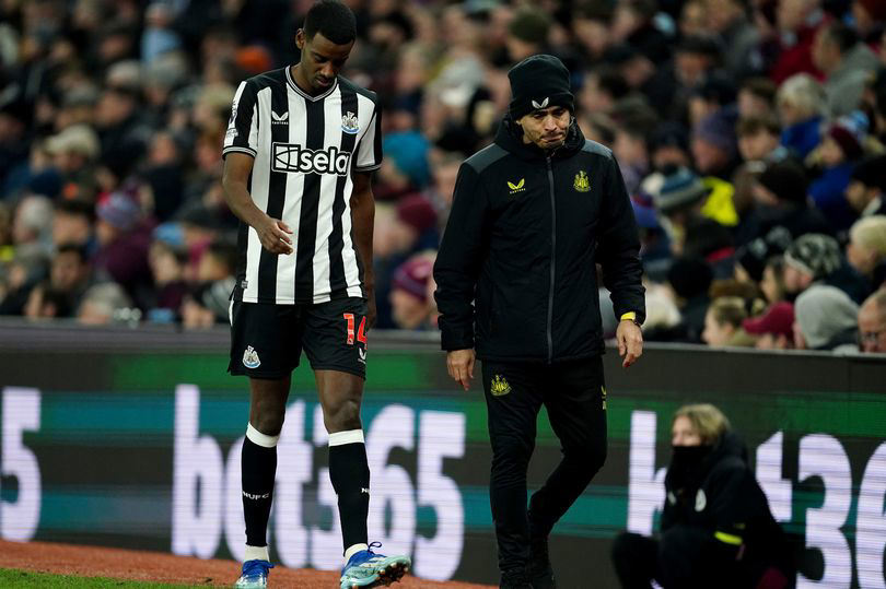 Newcastle United star Alexander Isak spotted after injury scare as ... Newcastle United star Alexander Isak spotted after injury scare as ...