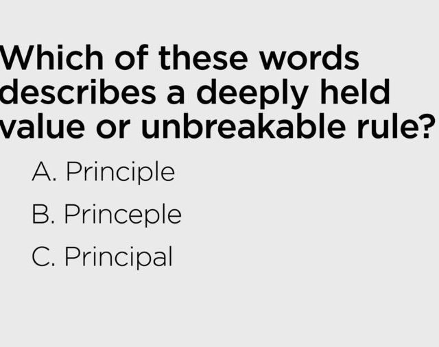 Can You Pass This Quiz of 4th Grade Spelling Words?