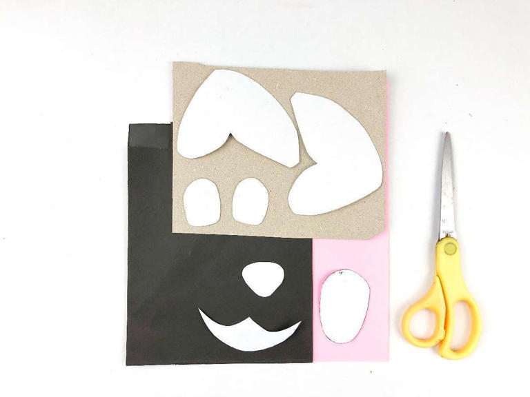 Cute paper plate dog craft for kids