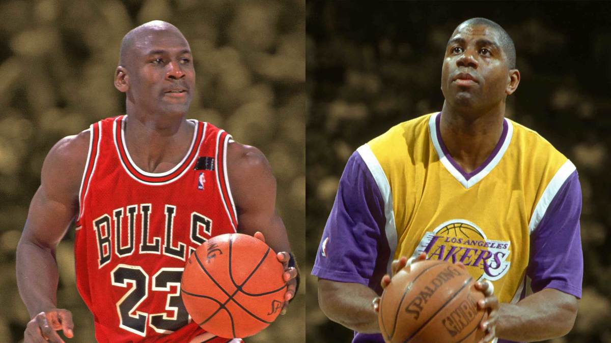 "There's Michael, and then there's everybody else" - Magic Johnson on ...