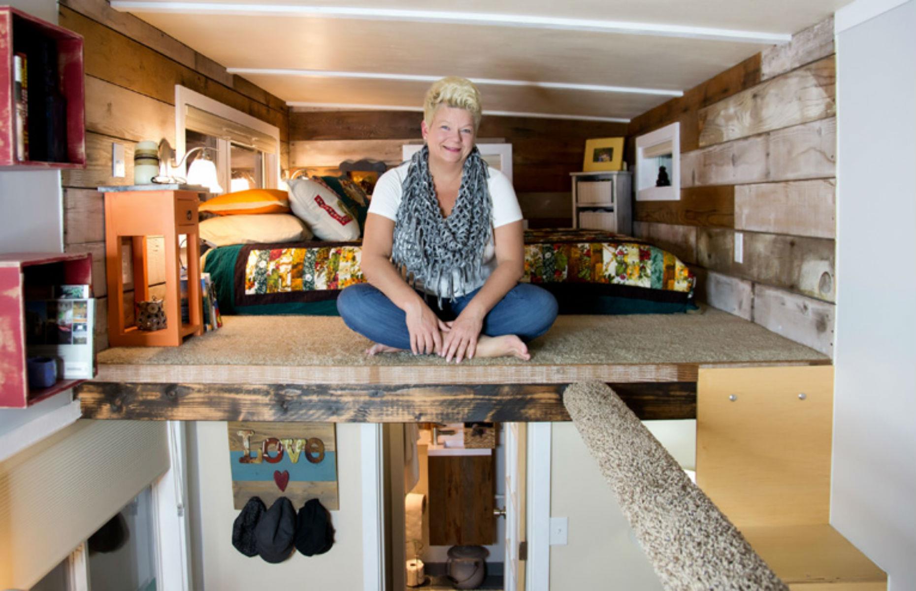 How Michelle Boyle built a tiny home on a budget for retirement
