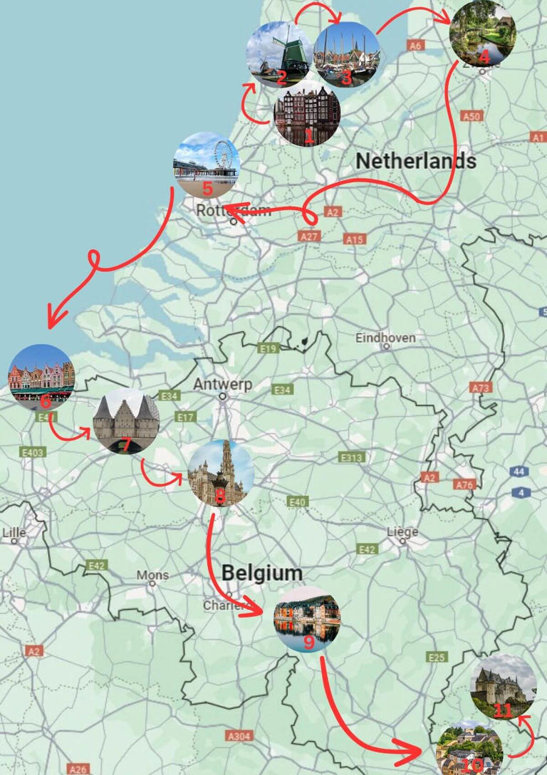 The Perfect Netherlands, Belgium, and Luxembourg Itinerary for 2 Weeks