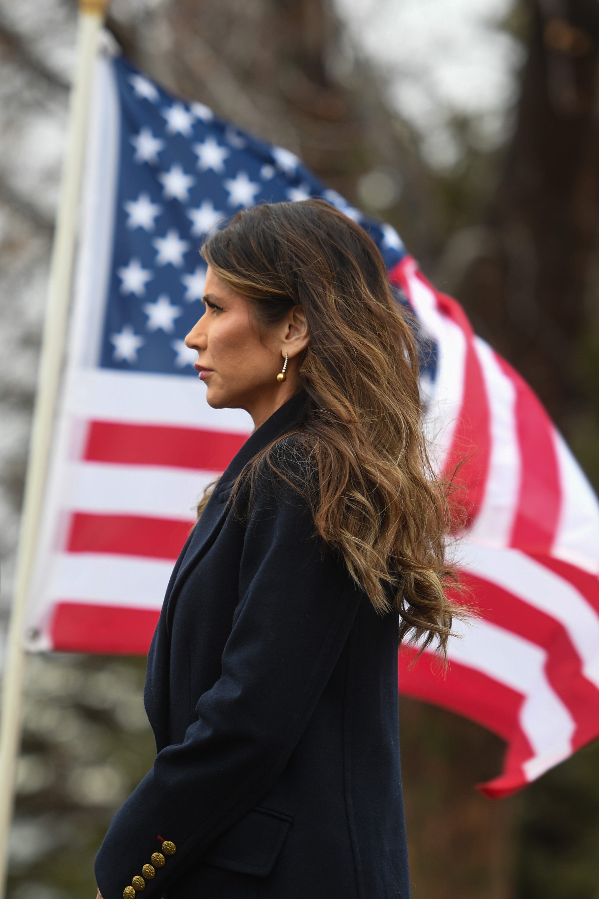 Kristi Noem joins Republican governors ordering flags raised for Donald ...