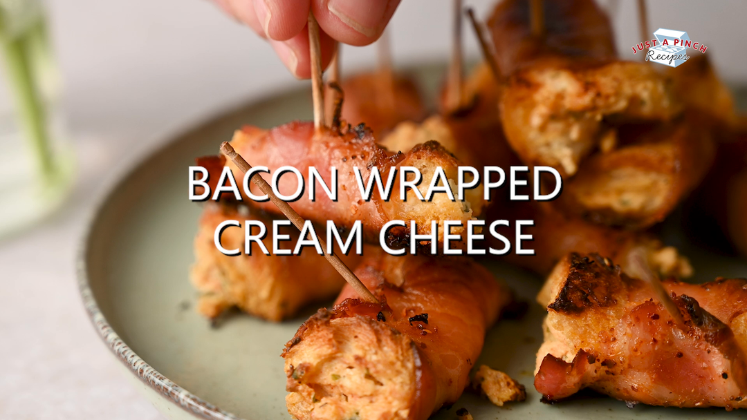 Bacon wrapped cream cheese