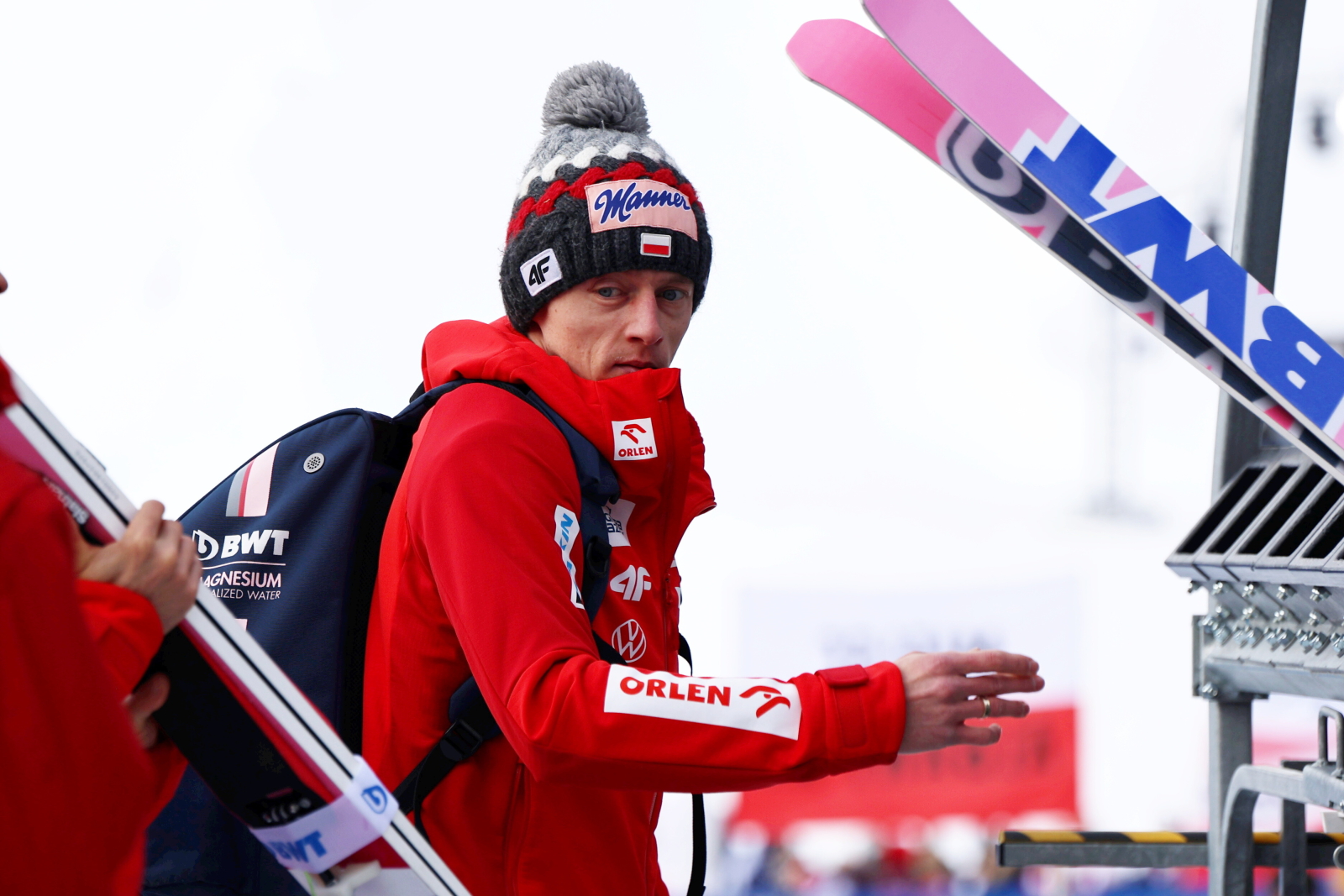 "Musiałem się ratować". Kubacki wyjaśnił, co się stało