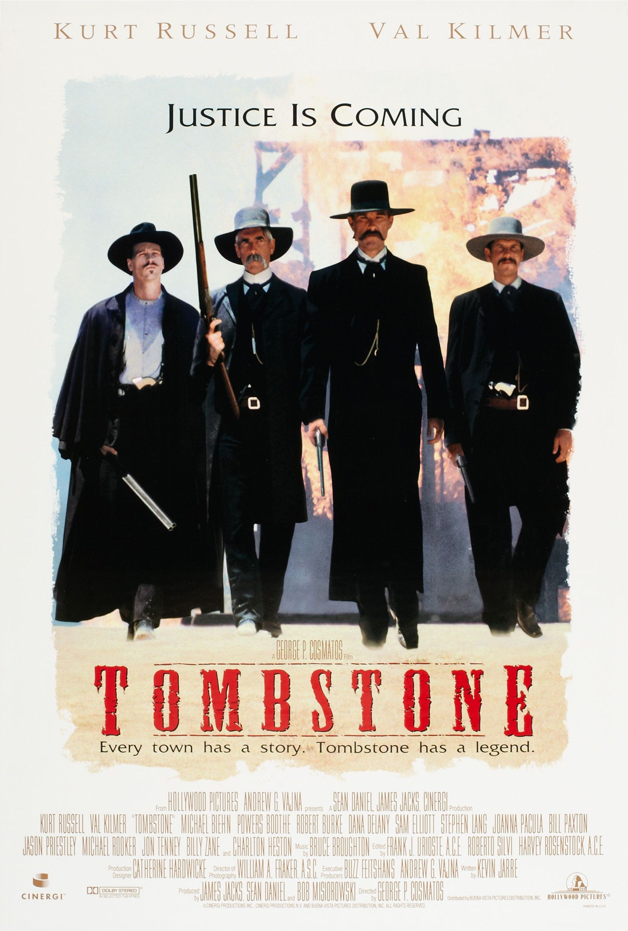 Only 1 Tombstone Actor Didn't Grow A Real Mustache For The 1993 Western ...