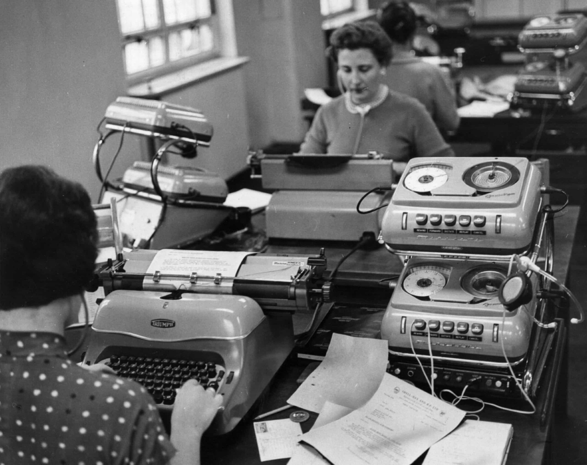 Back to the '50s: what was life like in the typing pool?