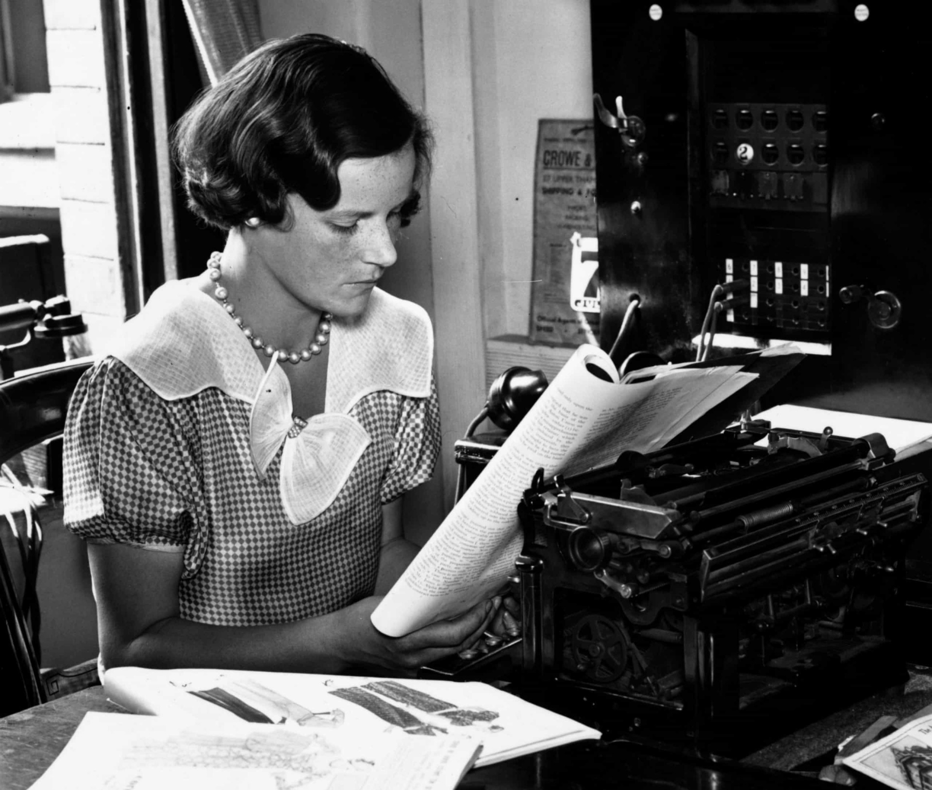 Back to the '50s: what was life like in the typing pool?