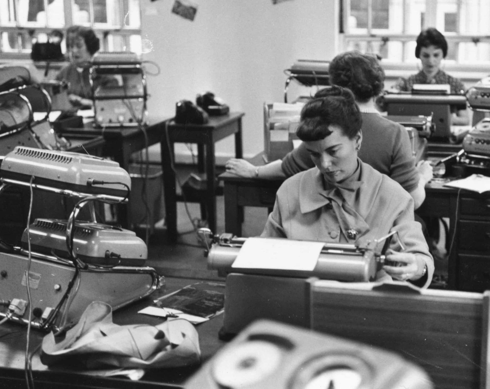 Back to the '50s: what was life like in the typing pool?