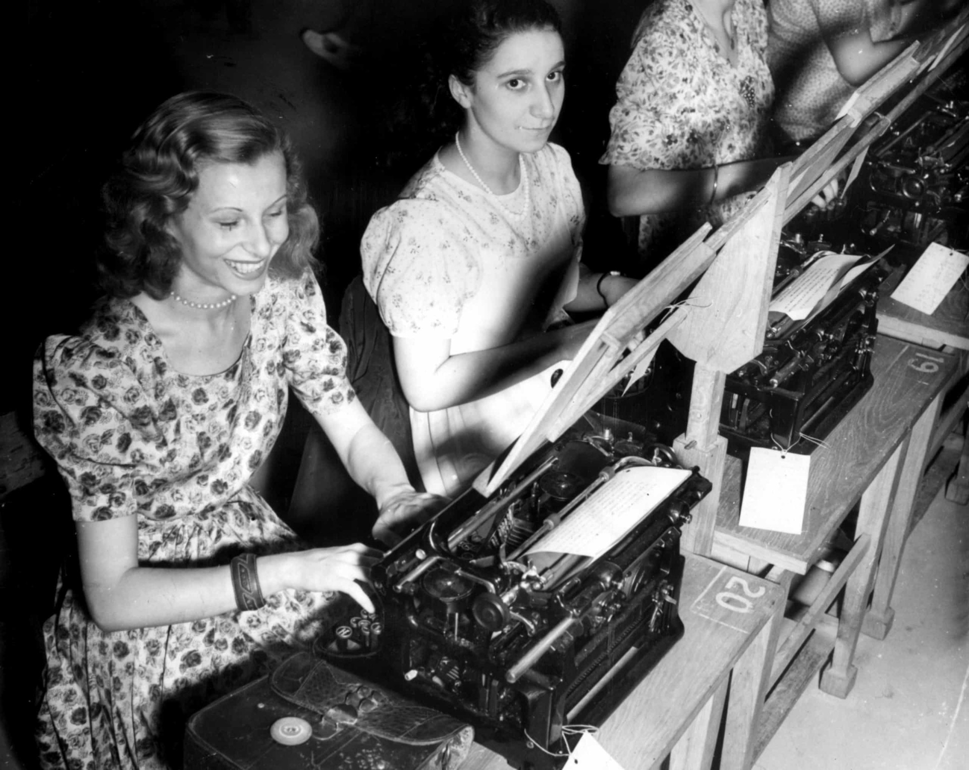 Back to the '50s: what was life like in the typing pool?