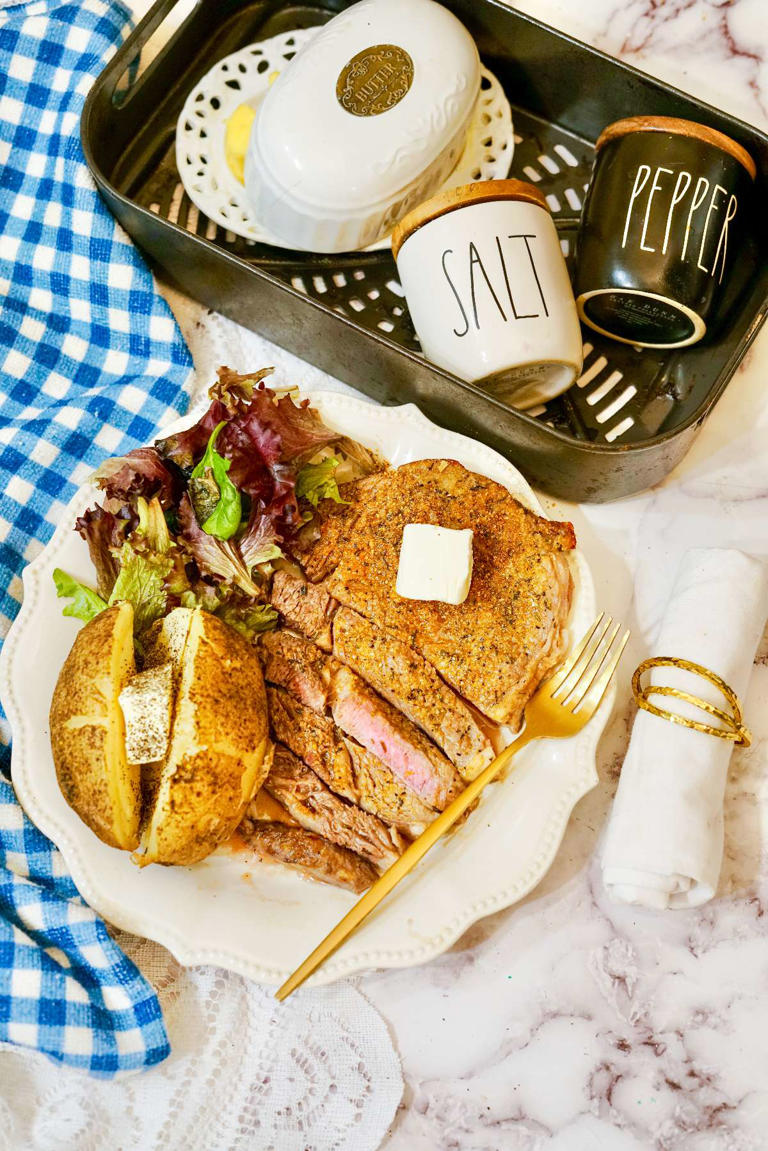 Easy Air Fryer Delmonico Steak Recipe