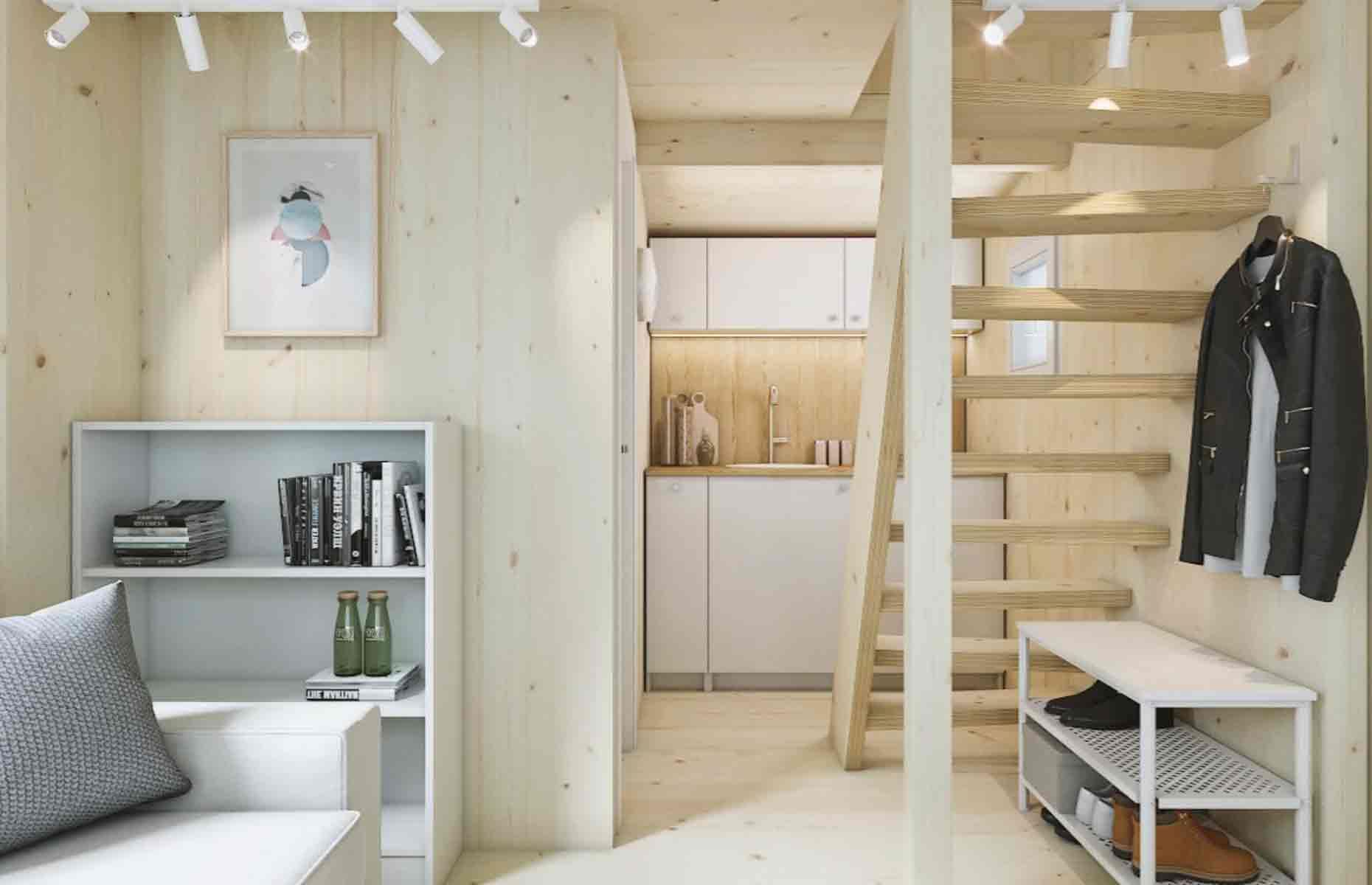 Downsizing is easy with 13 modular tiny houses you can build in a day