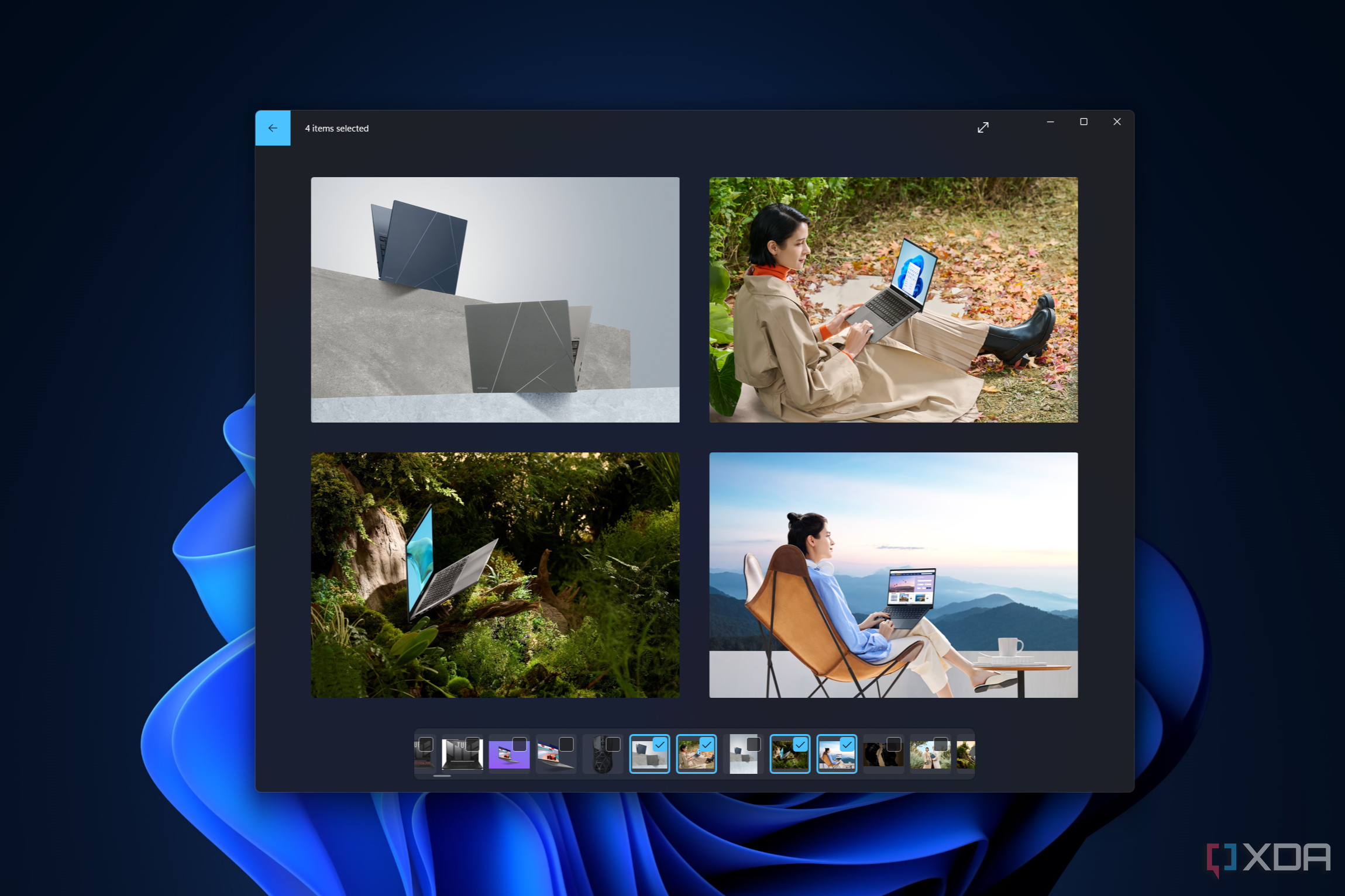 How to view photos in a slideshow in Windows 11