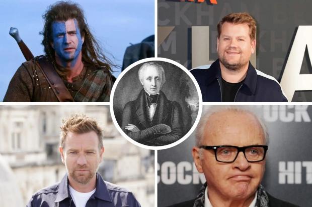 The famous Cumbrians portrayed in films by Anthony Hopkins, Mel Gibson ...