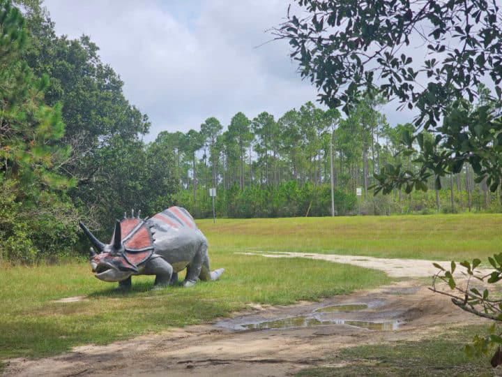 Dinosaurs in the Woods, Gulf Shores, Alabama