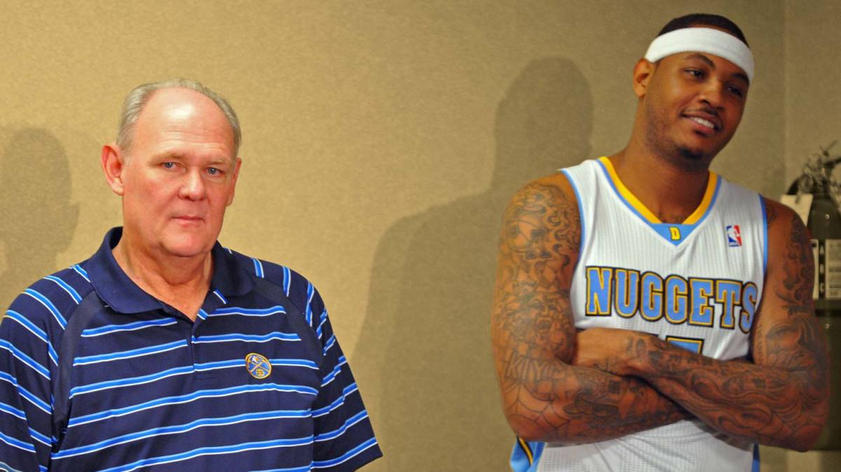 "That crossed the line" - When George Karl suspended Carmelo Anthony ...