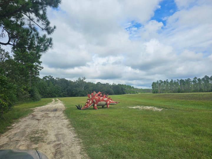 Dinosaurs in the Woods, Gulf Shores, Alabama