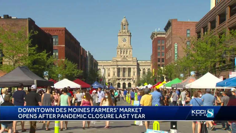 GUIDE: List of central Iowa's farmers markets in 2025
