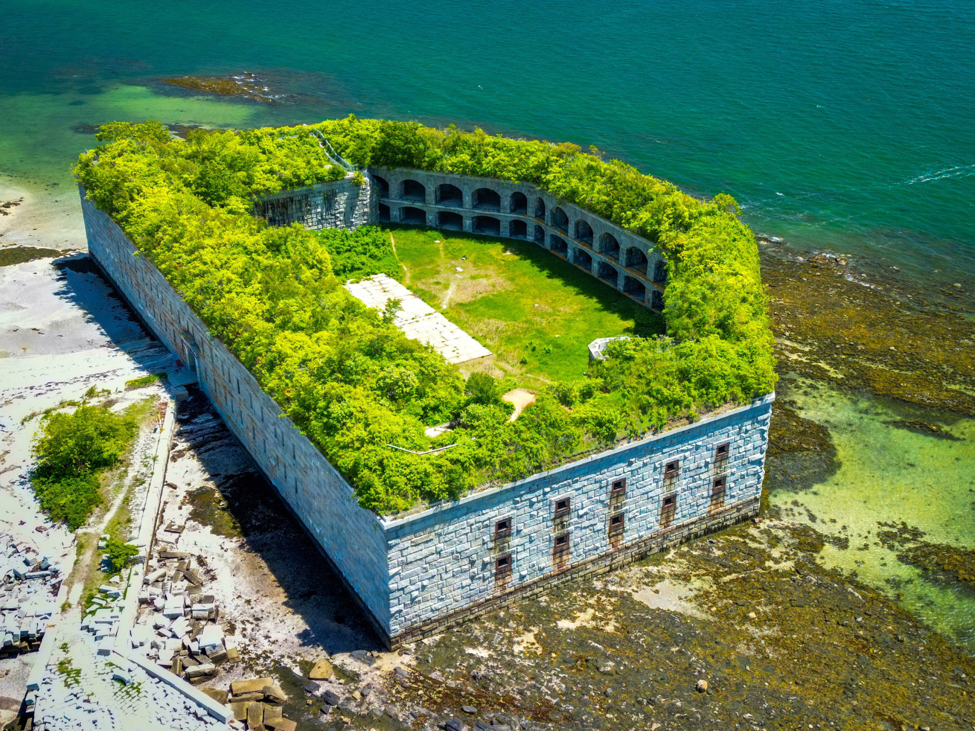 History's most impressive sea forts