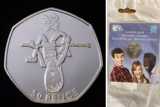 The rare Royal Mint 50p coin selling for 350 times its face value - how ...