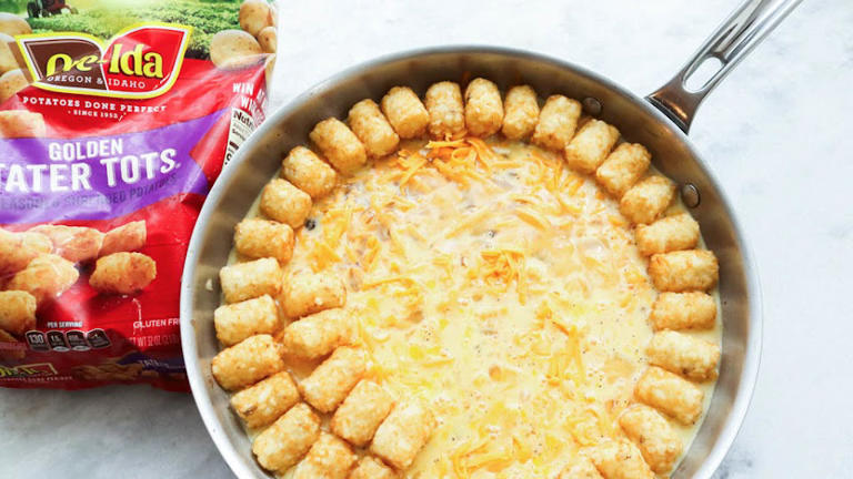 Easy To Make And Hearty, This Tater Tot Casserole Is Customizable ...