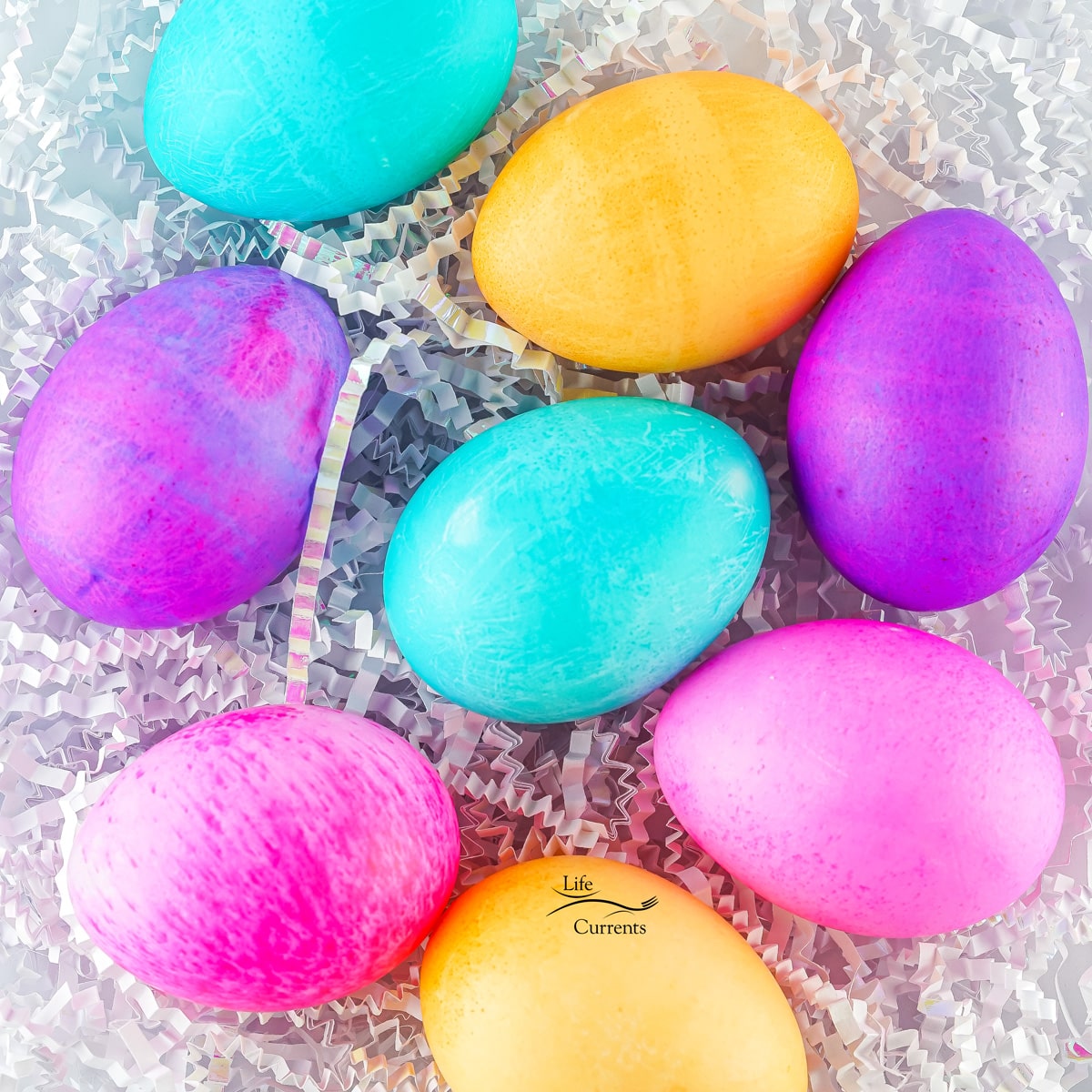 How to Dye Easter Eggs with Food Coloring