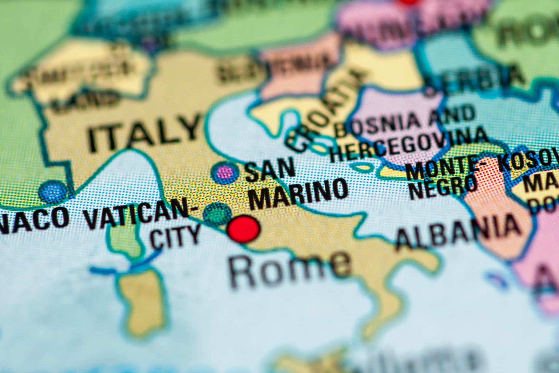 The six microstates of Europe