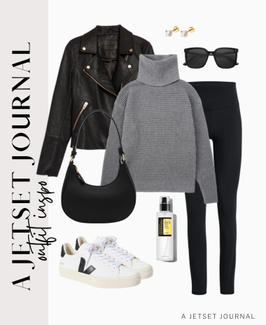 Style Basic Black Leggings Like a It-Girl Streetwear