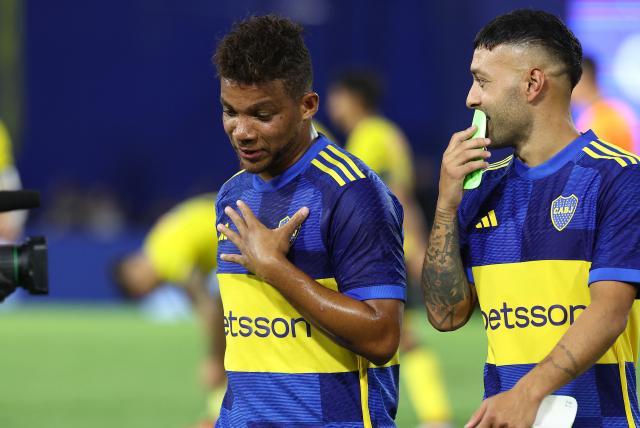 Frank Fabra sorprendió en Boca: volvió a jugar después de largos meses