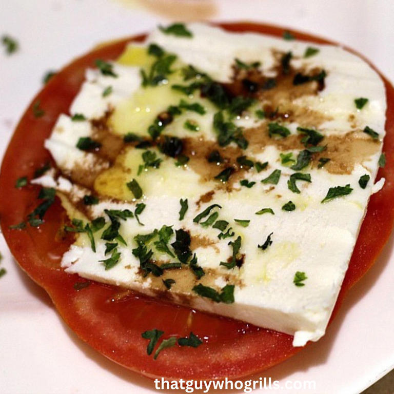 Easy Tomato Caprese Appetizer!