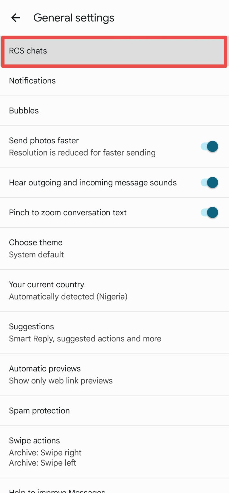 Google Messages: How to enable or disable RCS chats