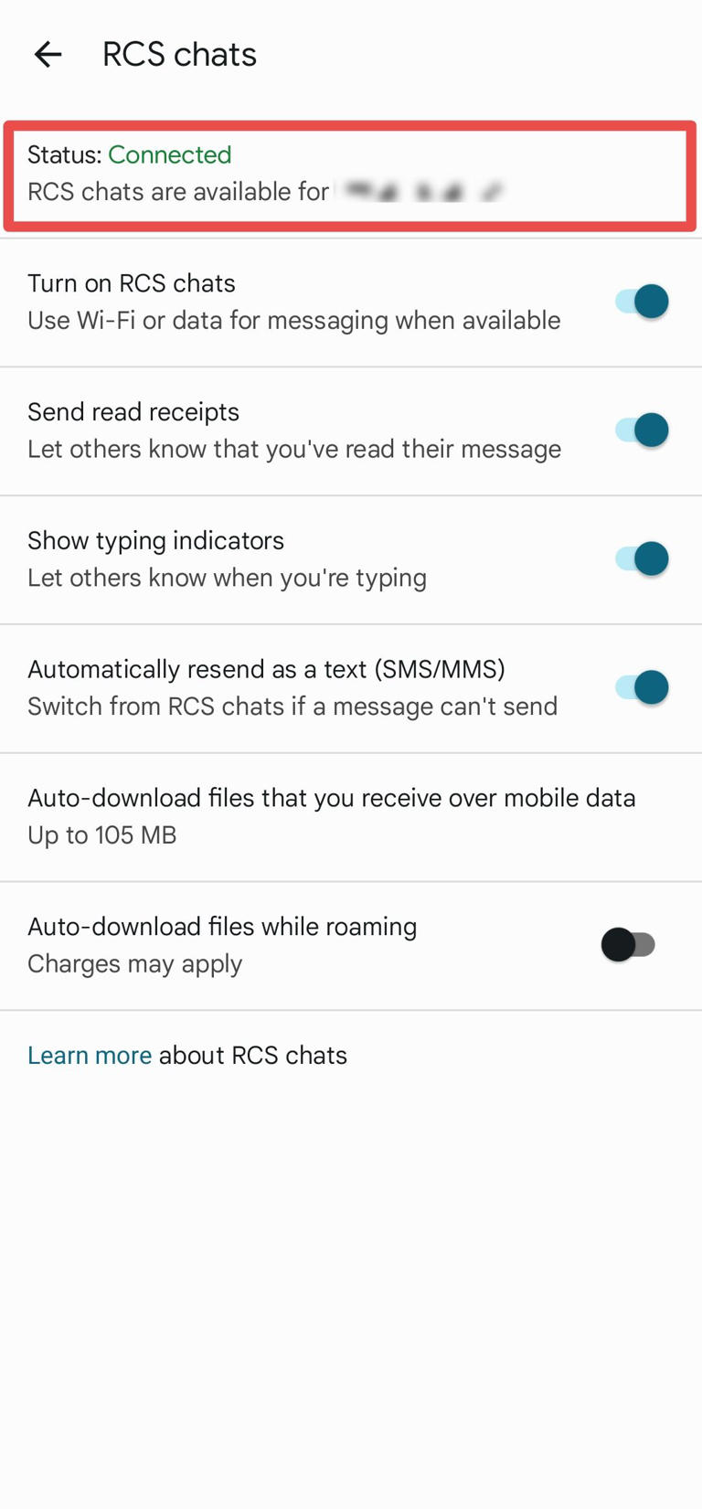 Google Messages: How to enable or disable RCS chats