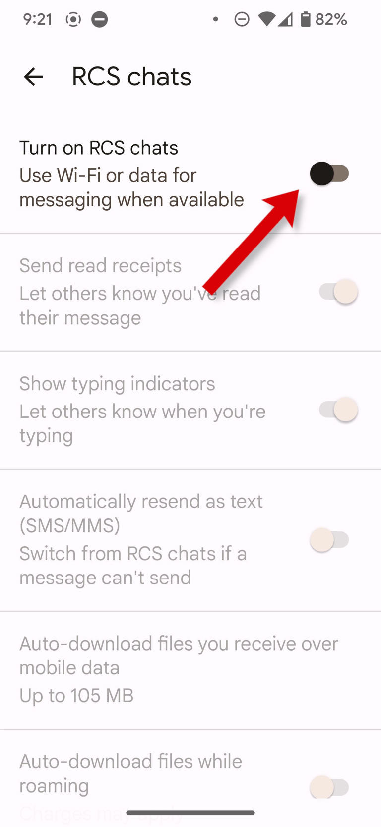 Google Messages: How to enable or disable RCS chats