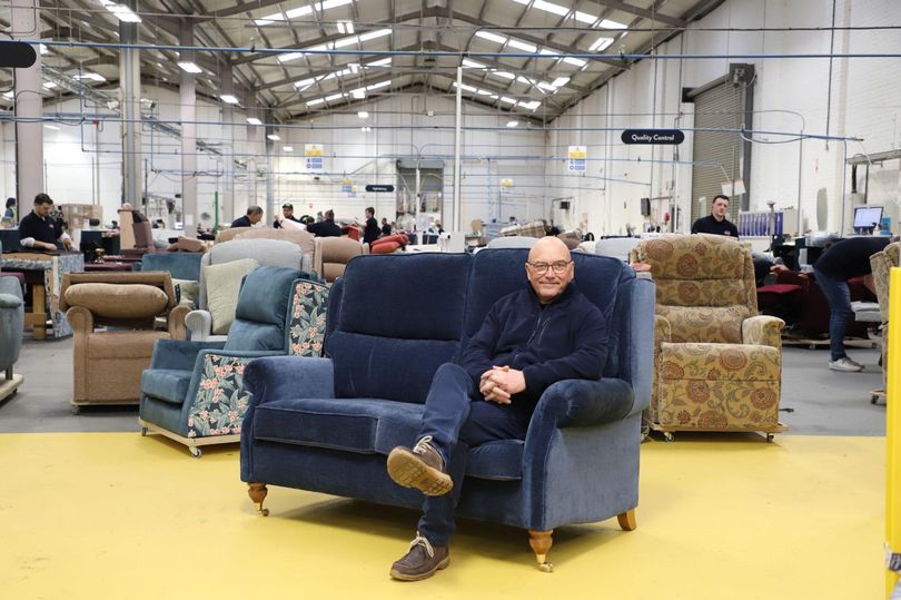 BBC host Gregg Wallace goes behind scenes at West Yorkshire furniture ...