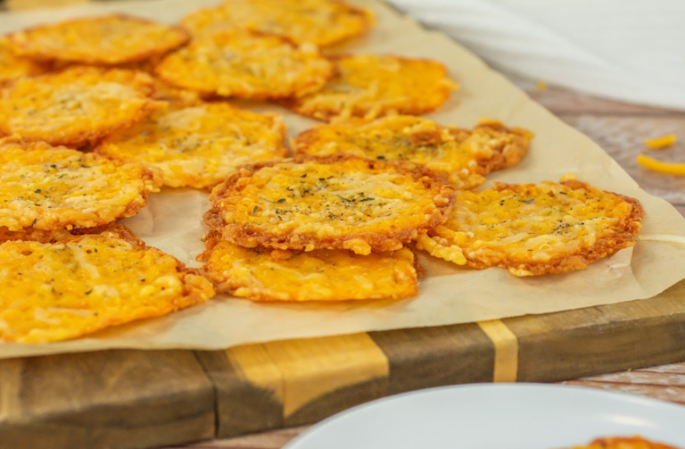 Homemade Cheese Crisps Recipe