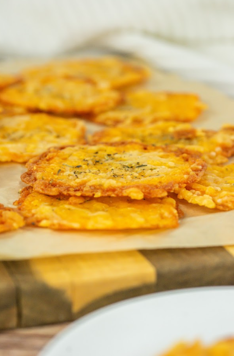 Homemade Cheese Crisps Recipe