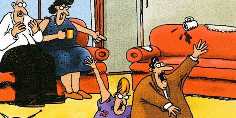 10 Far Side Comics That Turn Living Rooms Into Literal Death Traps