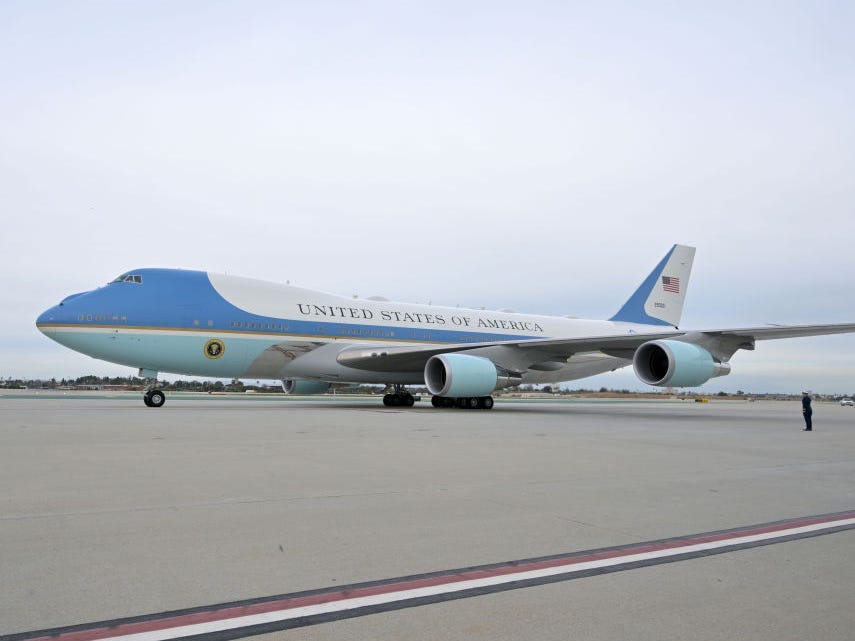 Photos show how Air Force One has changed through the years