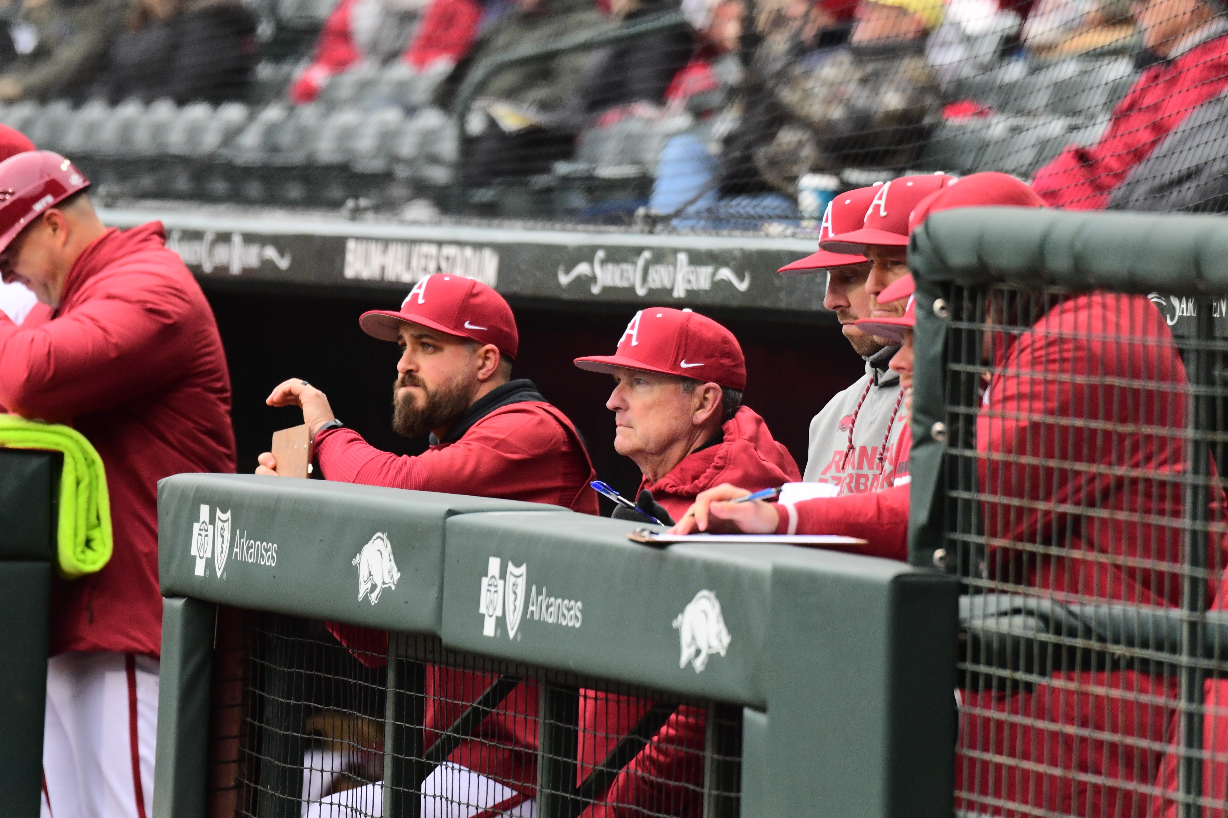 Dave Van Horn announces Arkansas baseball's weekend rotation to face ...