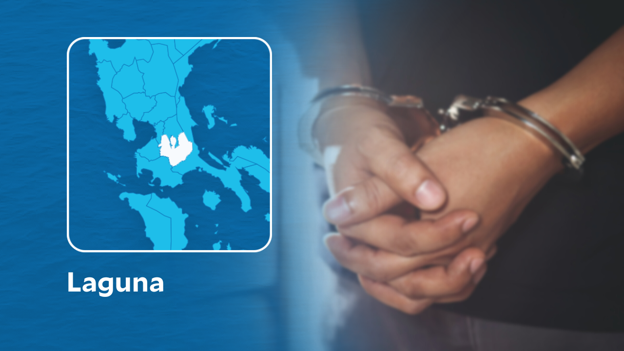 Armed drug pusher busted in Laguna Armed drug pusher busted in Laguna